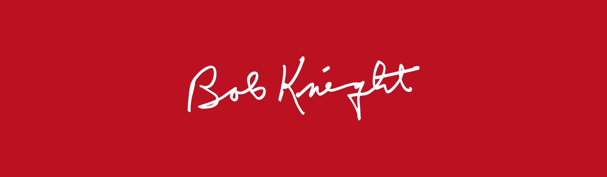 Officially Licensed Bob Knight Collection. Made In Indiana