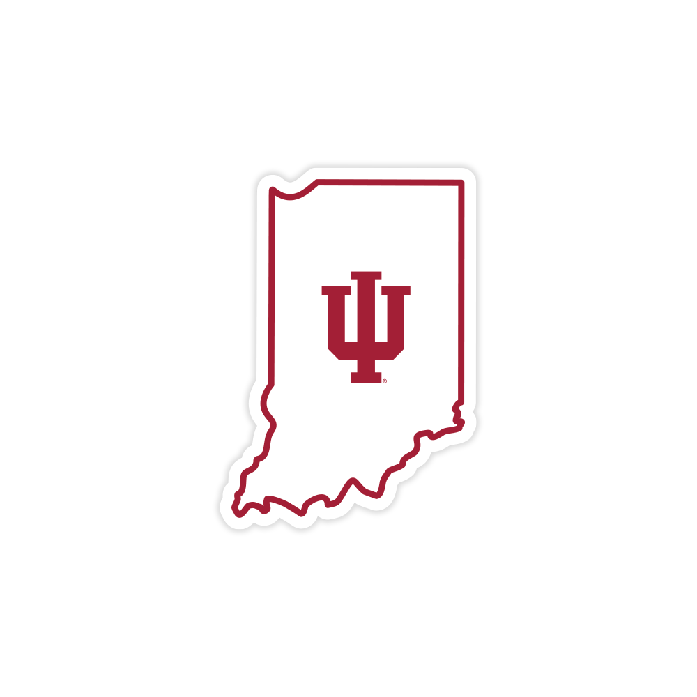IU Indiana Sticker – The Shop Indy
