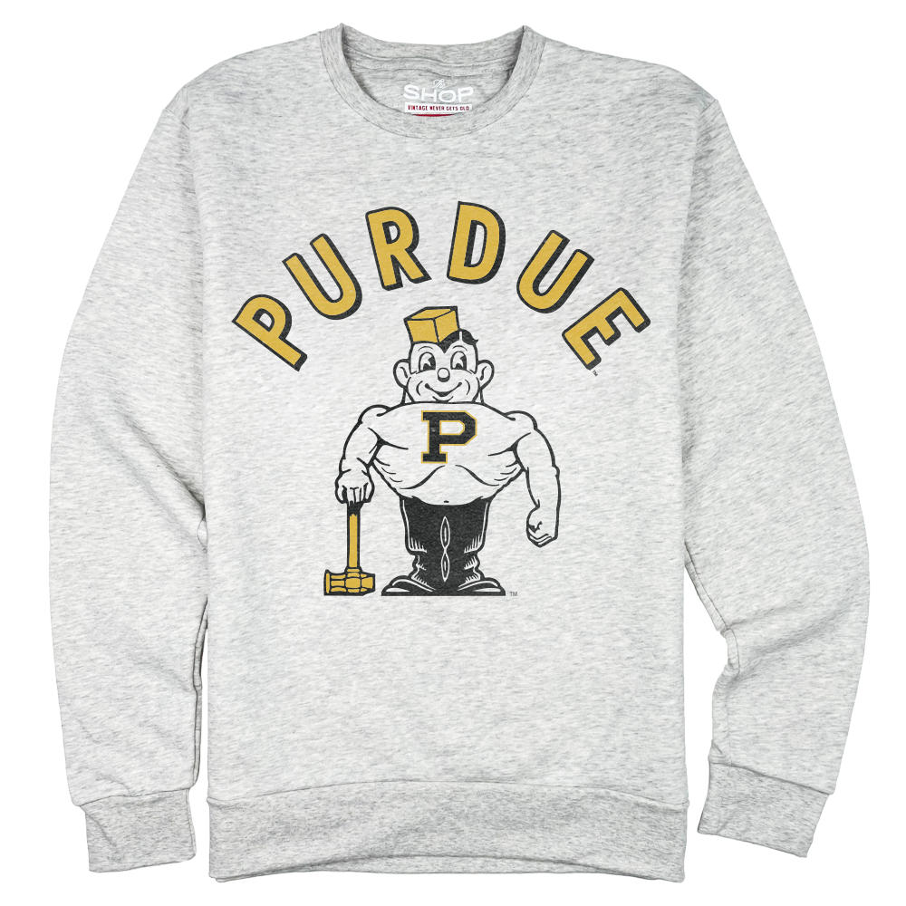 Vintage Purdue Pete Crewneck Sweatshirt | Purdue University – The Shop Indy