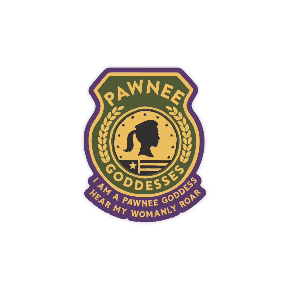 Pawnee Goddesses Sticker | The Shop Indy